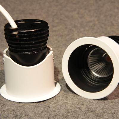 China 4W 280LM High Brightness Ultra Slim 55mm Cut Out Blue Color Lighting  Of Led Downlight for sale
