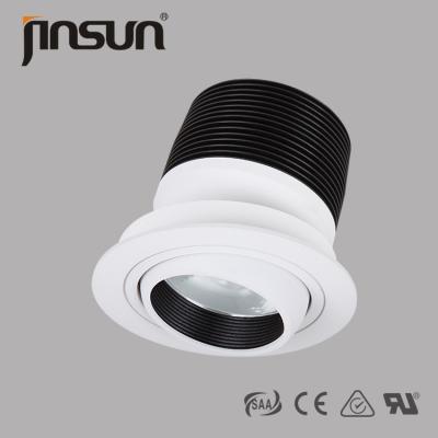 China 45W High Power 3000K Warm White Graphic Design Anti Glare Of  Recessed COB LED Downlight For High-end Hotel for sale