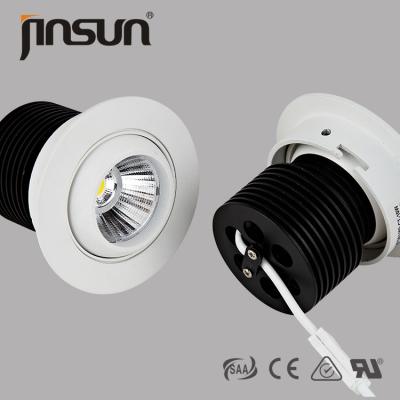China 10W 780LM 2700K Warm White 25 Degree Lens of Adjustable COB LED Ceiling Light for sale
