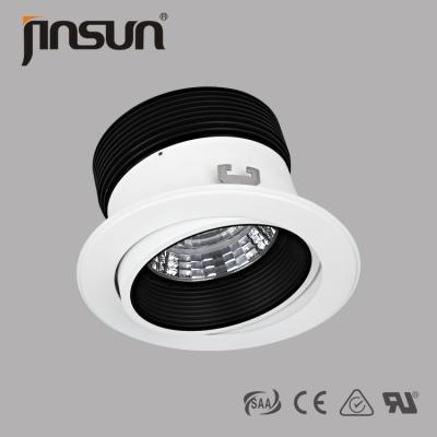 China 50W 3100Lumens AC85-265V 180 Degree Adjustable Tilt Led Downlight Item Type for sale