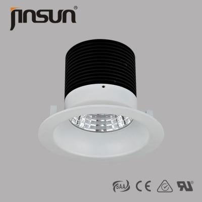 China 1600 Lumens AC85-265V  Recessed Led Cob Downlight With UL Price Listed PF>0.90 for sale