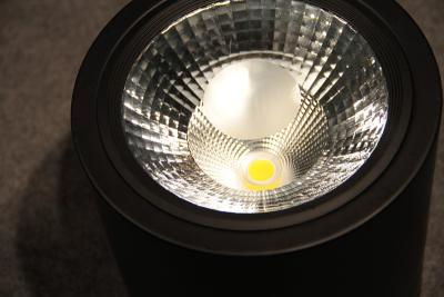 China 20w COB LENS LED surface mounted downlight 24° beam angle 3000k CCT for sale