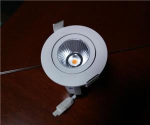 China 15w  960LM  DALI dimmable 180 degree adjustable for meat or wood furniture  market or  of LED COB downlight for sale