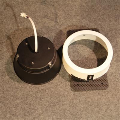 China New Design Lighting12w ¢210*H90mm dimension ¢135mmcutout 120 degree 800lm timeless LED downlight China www.xxx.com for sale