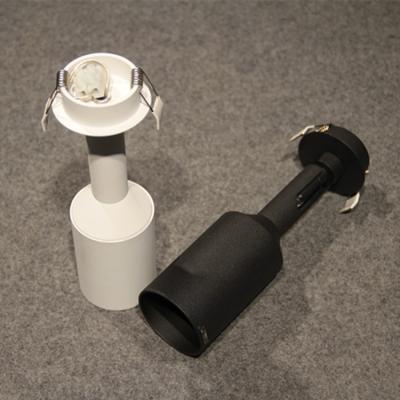 China factorysale NON-Dimmable Black and White Color Of Led Spotlight With Meanwell Driver led ceiling downlight for sale