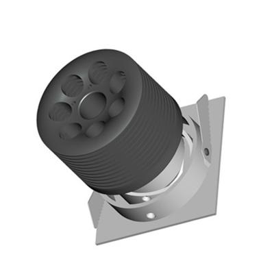 China CCT 3000k warm white 4000k natural white 5000k cool white LED hotel wall washer spotlight, downlight for sale