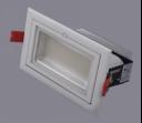 China Square LED ceiling lights with 20W, 28W, 38W, 48W for option, Samsung LED, IP20, rotatable structure for sale