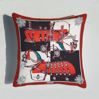 Cina Copertura Sofa Chair Pillow decorativo del cuscino stampata modello su ordinazione in vendita