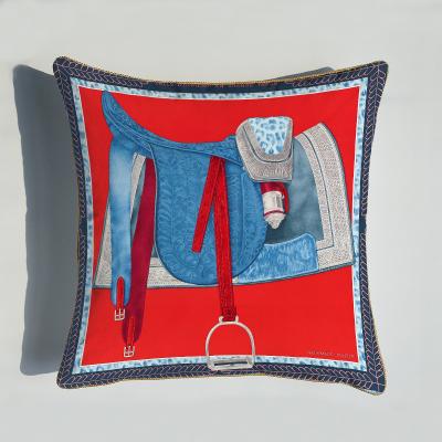 Cina Copertura Sofa Chair Pillow decorativo del cuscino stampata modello su ordinazione in vendita