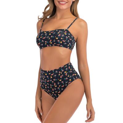 Cina Bikini amichevole Swimmwear con ampia scollatura sulla schiena sostenibile respirabile del costume da bagno del poliestere del triangolo di Eco in vendita