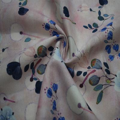 Cina 47*58 180gsm ha stampato il tessuto della saia del rayon viscoso di Lenzing Ecovero in vendita
