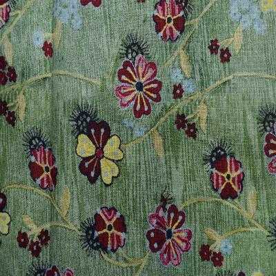 Cina Ramiè viscoso Digital di 55% 45% che stampa il tessuto di cotone del vestito in vendita