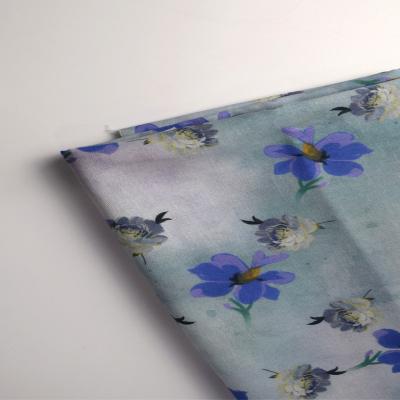 Cina Tessuto d'imitazione di Dull Satin Spun Polyester Knitted del cotone 190GSM in vendita