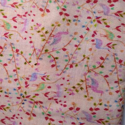 China O algodão de Digitas da flor imprimiu o Spandex para esticar a tela chiffon 54*58 à venda