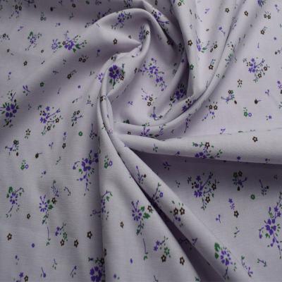 China 105 gsm 100% Polyester Katoenen Stoffen drukten Zacht Gevoel Te koop