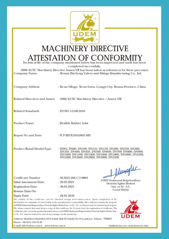 검증된 중국 공급업체 - Henan Zhicheng Valve Fittings Manufacturing Co., Ltd.