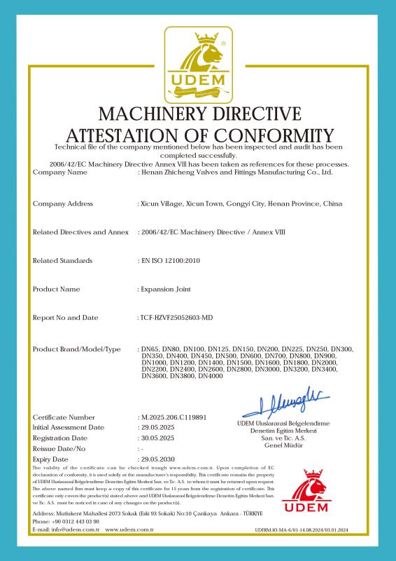 검증된 중국 공급업체 - Henan Zhicheng Valve Fittings Manufacturing Co., Ltd.