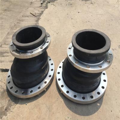 China Single Sphere Rubber Expansion Joint Flexible Coupling Flanged Plumbing Pipe Epdm Eccentric Reducer for sale