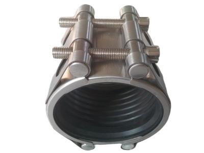 China 2 Inch Pipe Repair Clamp For Elbow Round Head Equal 304 Stainless Steel Pipe Connector for sale