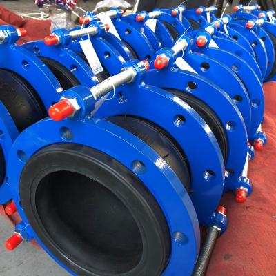 China Epdm Bellows Expansion Joint High Temperature Flexible Flange Connection NR Rubber for sale
