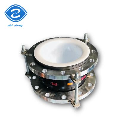 중국 6인치 4인치 Ptfe 라인 고무 확장 관 WRAS Ss304 화학 파이프 라인 유연 판매용