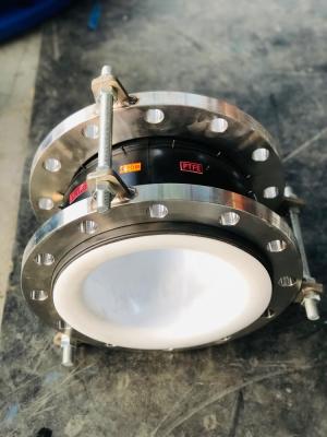 China Neoprene Pipe Rubber Expansion Joint Oil Proof Seismic Compensator Ss304 Flange Epdm Single Sphere à venda