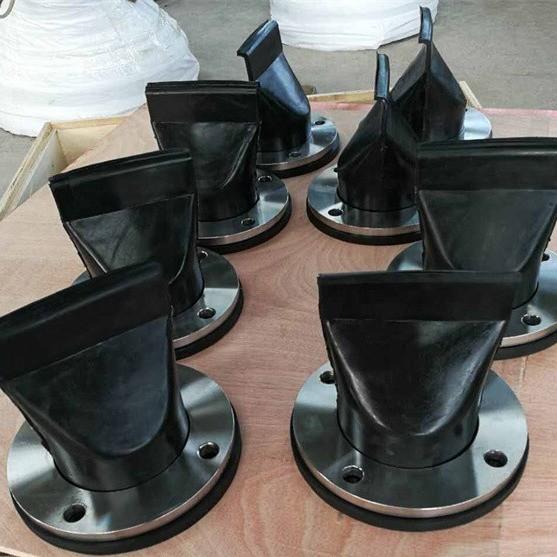 Quality 1/2" EPDM Flanged Duckbill Check Valves For Sewage Seawater And Rainwater for sale