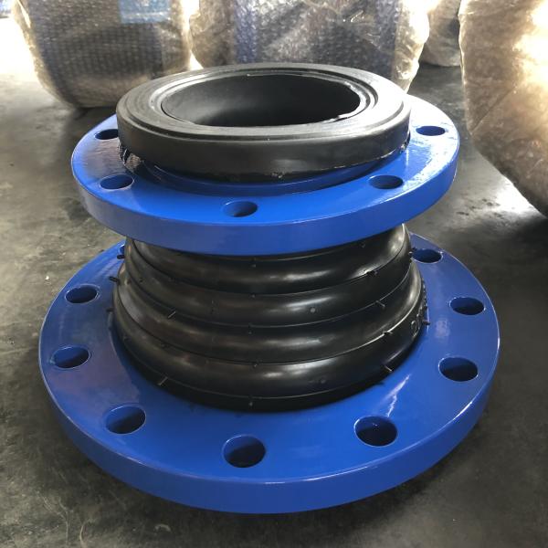 Quality DN25-DN3000 Flange End Flexible Joint Rubber Expansion Bellows for sale