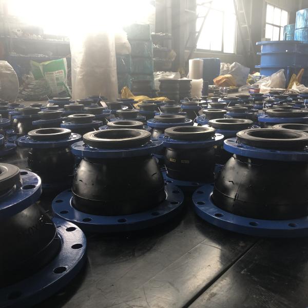 Quality DN25-DN3000 Flange End Flexible Joint Rubber Expansion Bellows for sale