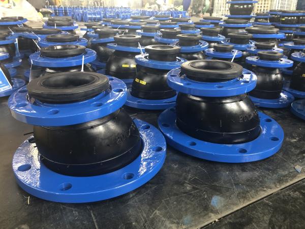 Quality DN25-DN3000 Flange End Flexible Joint Rubber Expansion Bellows for sale