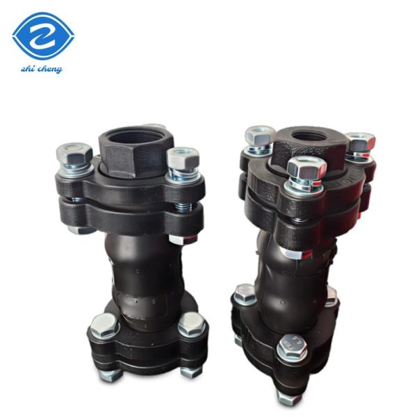 Quality Triangular Threaded EPDM Material Wire Buckle Rubber Expansion Joint for DN15-DN50 Pipes Flexible Rubber Coupling for sale
