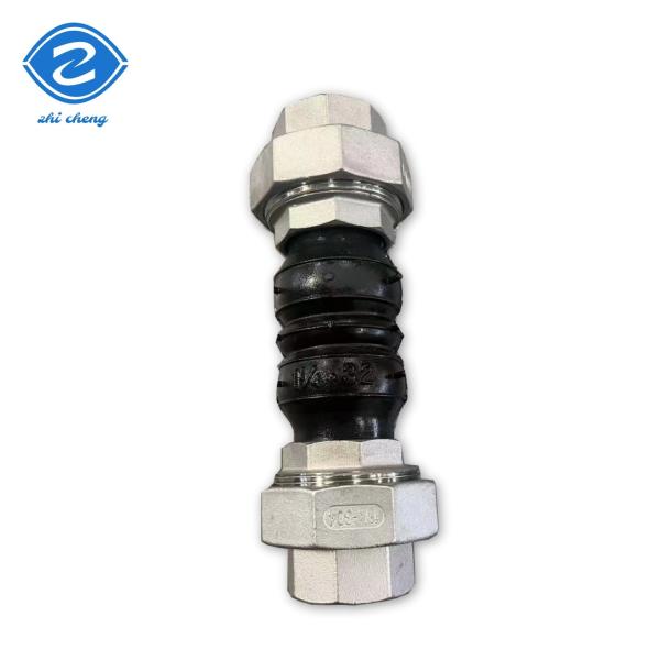 Quality Industrial Wire Buckle Rubber Expansion Joint Flexible Connector with Stainless Steel 304 and EPDM Rubber for DN15 DN200Pipes for sale