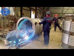 Zuur- en alkalibestendige ptfe-blaasjes expansieverbindingen Flexible blaasjes compensator voor de olie-industrie