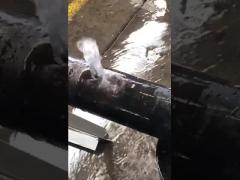 Clampe de réparation de tuyaux d'eau chaude à vapeur avec anneau de scellé en néoprène en acier inoxydable 3 pouces 4 pouces 6 pouces
