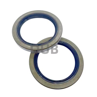 China 07010-00045 0701000045 HNBR PU FKM Carbon Filled PTFE Multi-Material Composite Oil Seal Kit for Bulldozer Travel Motor Overhaul Service for sale
