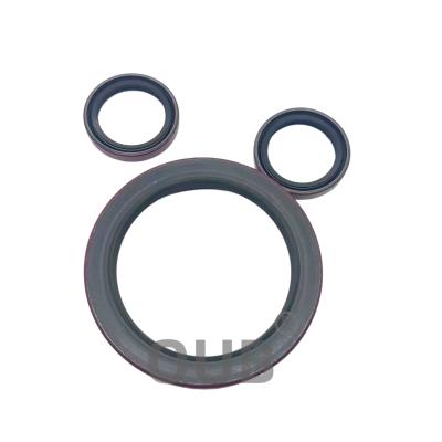 China 473243  Double‑Lip Spring‑Loaded Rotary Shaft Oil Seal Kit for Backhoe Loader Wheel Hub Repair for sale