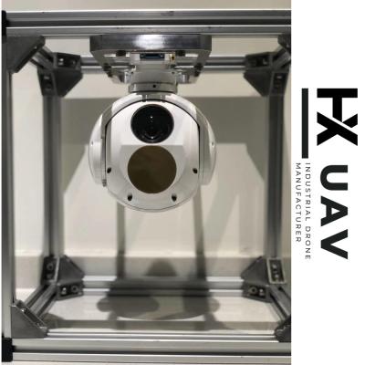 China HXTS01C 15KM Target Detection Identification Drone Pods 1KG Weight 2 Axis 640X512 Thermal Resolution HXTS01C for sale