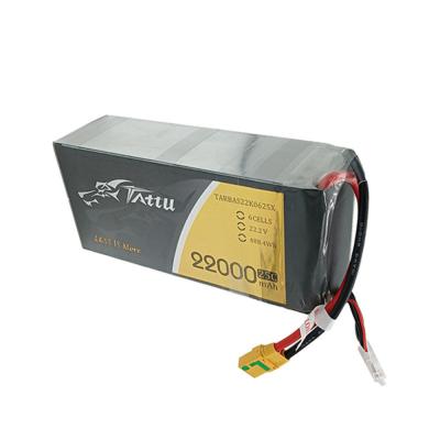 Cina IL UAV VTOL di lunga vita della batteria di 22.2V TATTU 22000mah 6S 25C Lipo ha riparato Wing Multirotor Battery in vendita