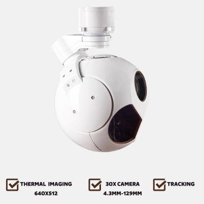 China 1KG Weight UAV Pod Monitoring Camera Uncooled Infrared Thermal Camera HXTS01DT for sale