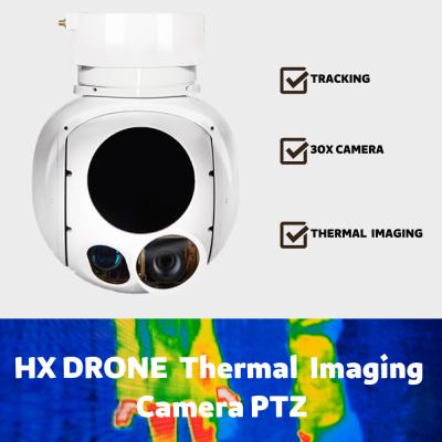 中国 10.5KG 30Xのズームレンズの無人機の熱カメラ レーザーの及ぶ自動捕獲追跡HXTS10 販売のため