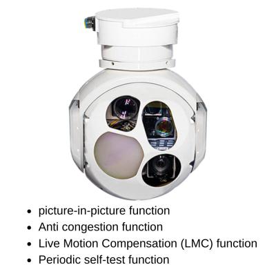 Cina Il baccello leggero 30X del fuco 21KG zuma l'inseguimento automatico HXTS20 del giunto cardanico PTZ della macchina fotografica di HD in vendita