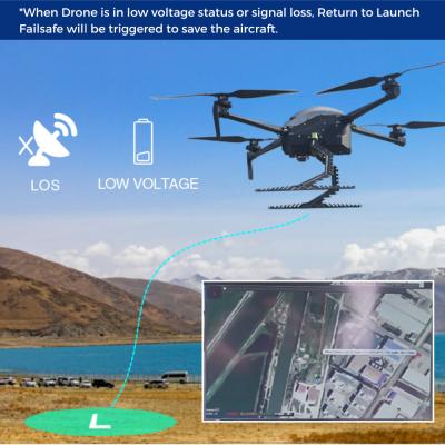 중국 30m/S 항행 속도 UAV 공중 사진 도화는 조사 HXN1-B를 채굴하기 위한 높은 지구력을 윙윙거립니다 판매용