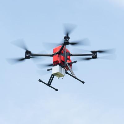 China 40KM 1.4Hours Long Range Surveillance Drones 8 Rotor Drone Payload 7KG Camera Custom HXN1-R for sale