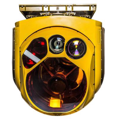 Cina Distanza infrarossa HXTS80 di riconoscimento dei baccelli PTZ 20KM del fuco del fuco della macchina fotografica EO/IR del giunto cardanico in vendita