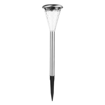 China AISITIN Honeycomb Solar Stainless Steel LED Lawn Light Solar Inserted Outdoor Waterproof Garden Landscape Light for sale
