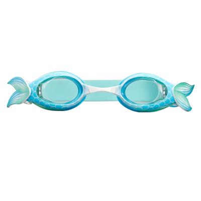 Cina Occhialini da nuoto per bambini con protezione UV, miopia elettroplaccata, antiappannamento, cinturino regolabile e visione curva 3D in vendita