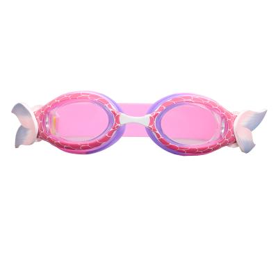 Cina Occhialini da nuoto per bambini con protezione UV, miopia elettroplaccata, antiappannamento, cinturino regolabile e visione curva 3D in vendita
