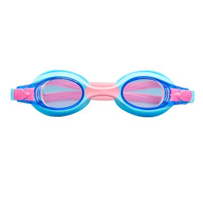 Cina Occhialini da nuoto per bambini anti-appannamento e protezione UV con cinturino regolabile e ponte nasale in silicone confortevole per bambini in vendita
