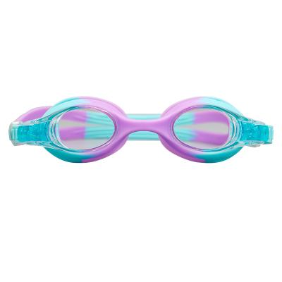 Cina Occhialini da nuoto per bambini anti-appannamento e protezione UV con cinturino regolabile e ponte nasale in silicone confortevole per bambini in vendita