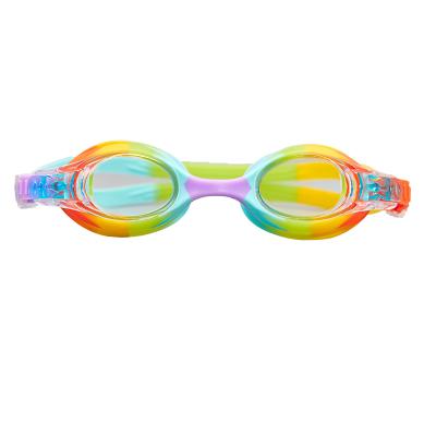 Cina Occhialini da nuoto per bambini anti-appannamento e protezione UV con cinturino regolabile e ponte nasale in silicone confortevole per bambini in vendita